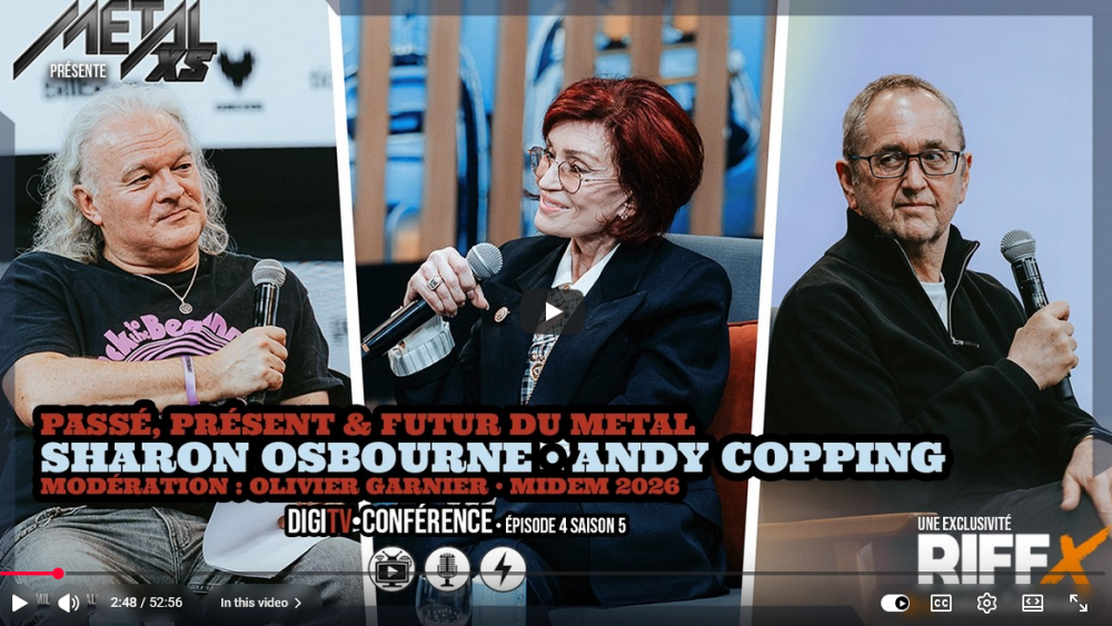 Sharon Osbourne et Andy Copping : L'héritage du Metal au cœur du MIDEM 2026
